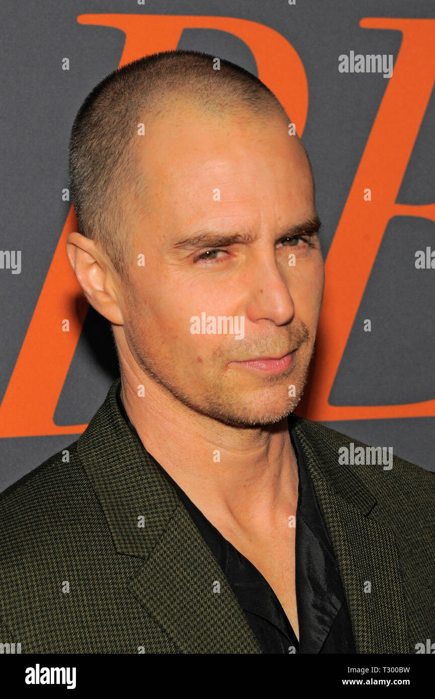NEW YORK, NY - APRIL 04: Sam Rockwell attends 'The Best Of Enemies' New ...