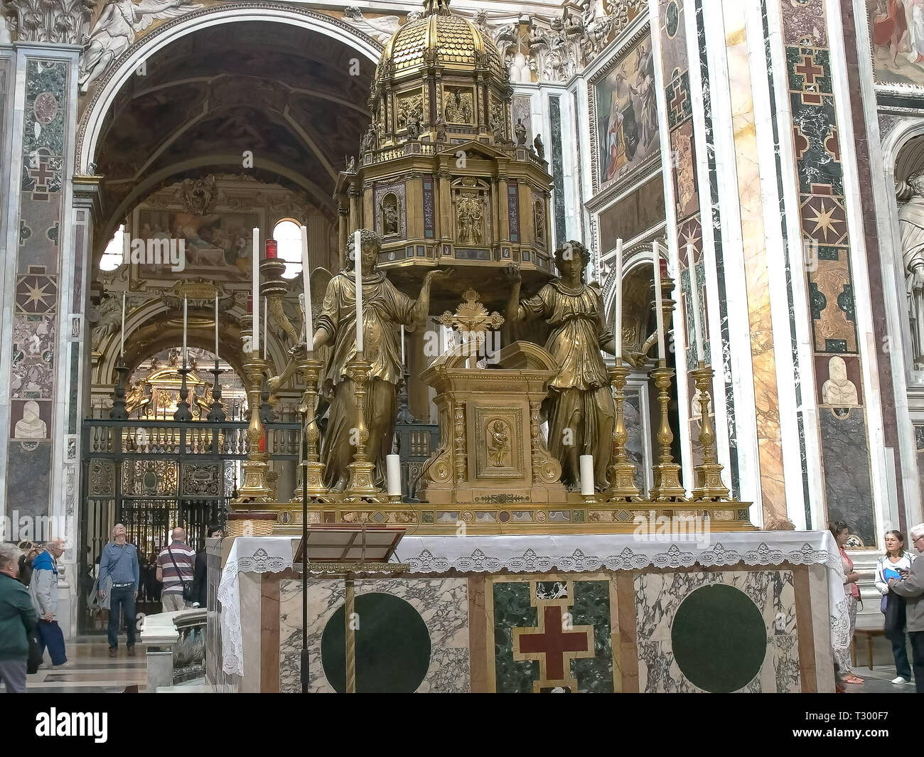 Basilica santa maria maggiore in rome hi-res stock photography and ...