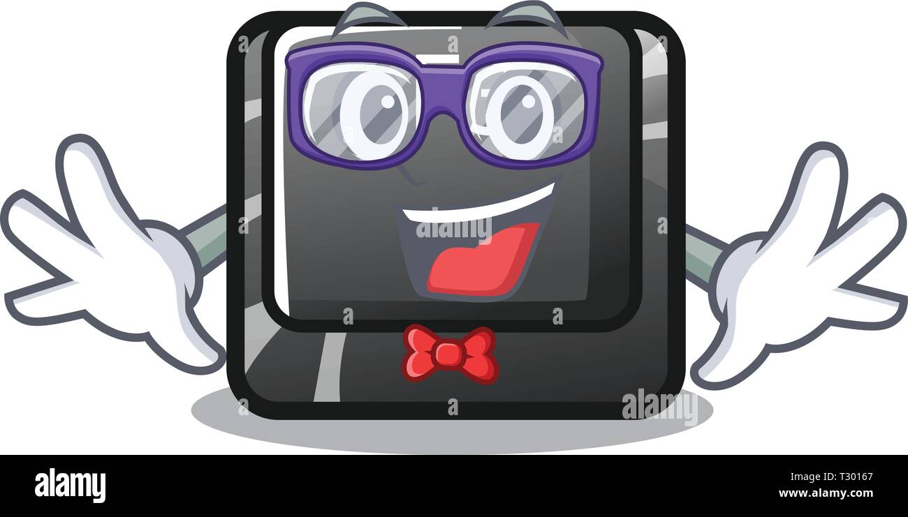 Geek button f3 on the character keyboard vector illustration Stock ...