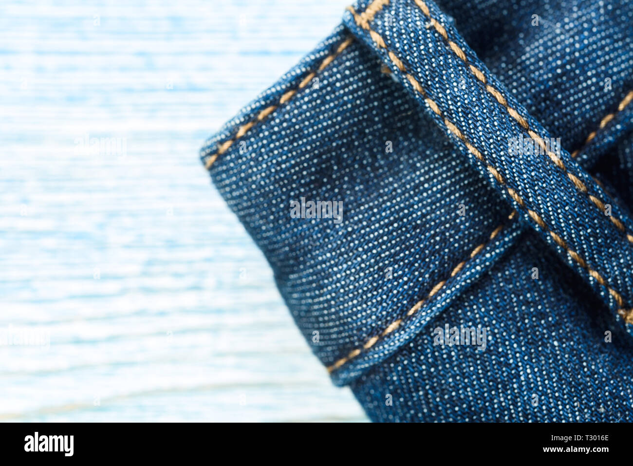 The texture of the denim with seams Stock Photo - Alamy