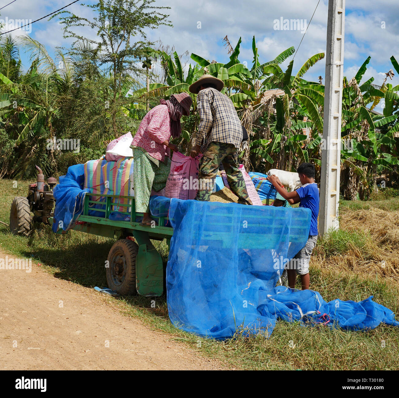 Rural life in asia hi-res stock photography and images - Alamy