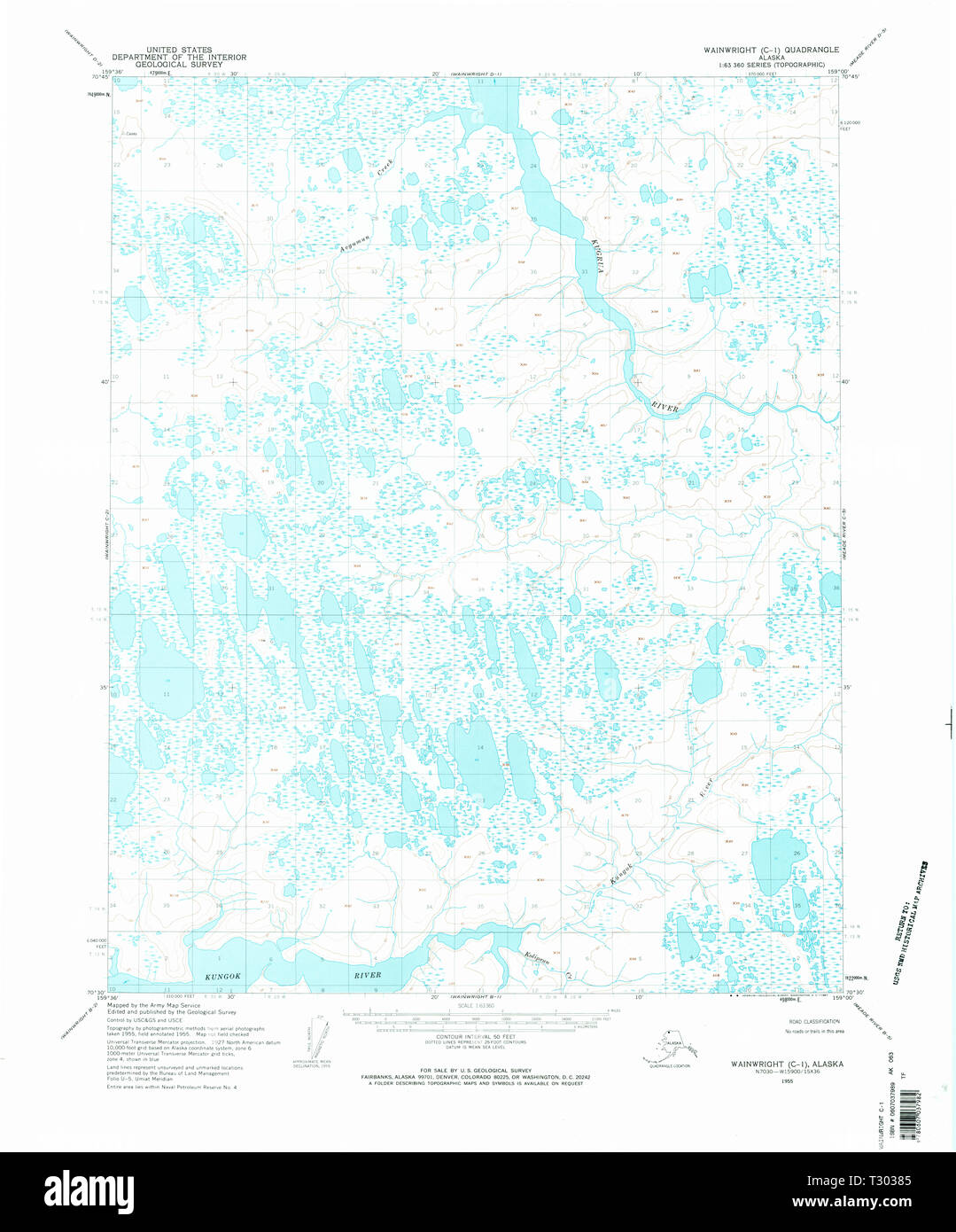 Map of wainwright Cut Out Stock Images & Pictures - Alamy