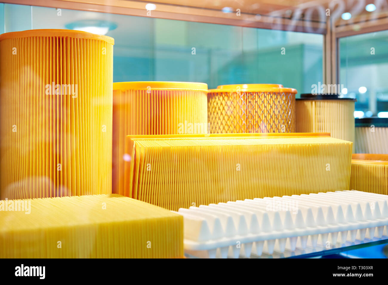 Paper air filter in hi-res stock photography and images - Alamy