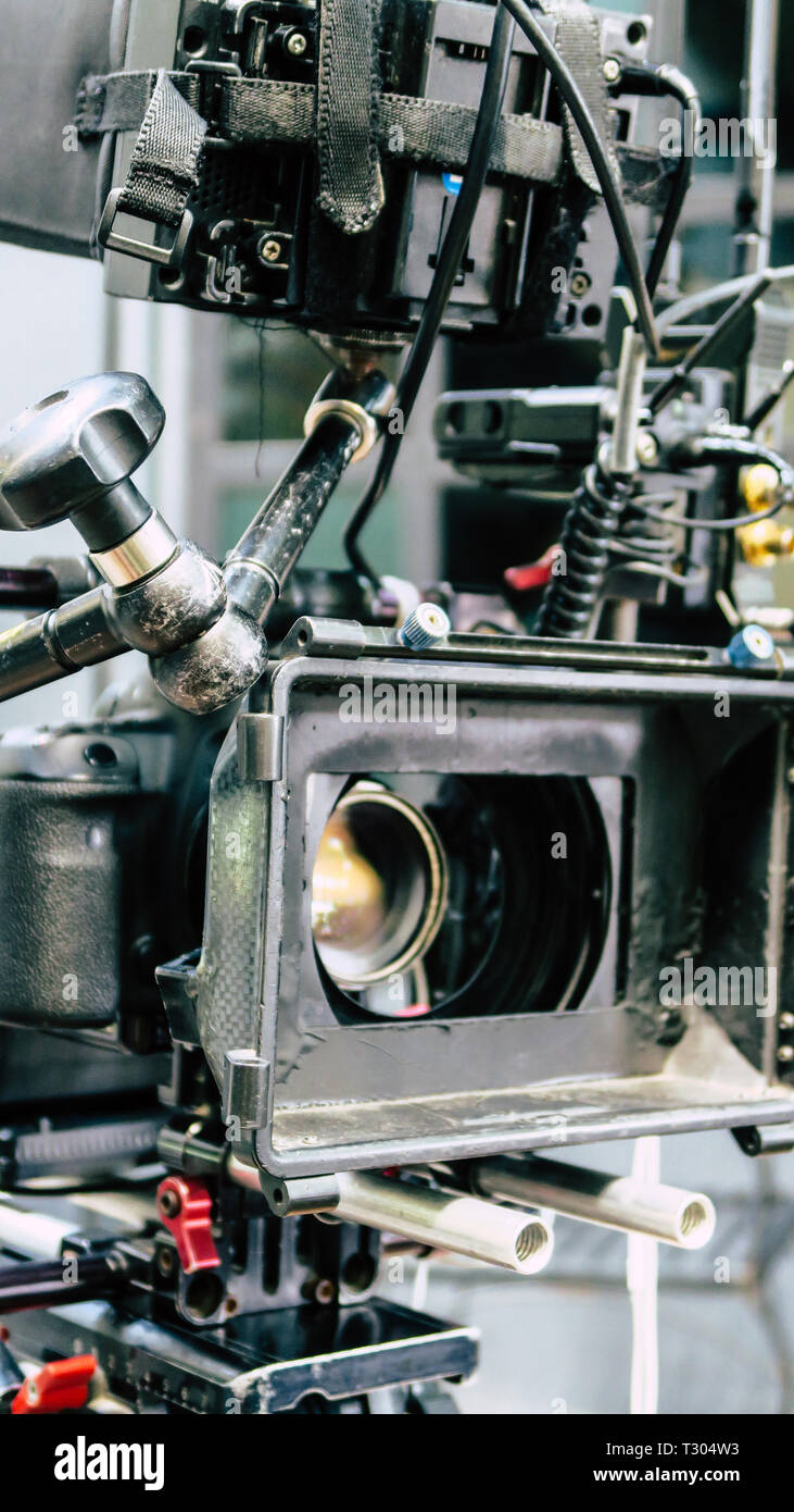 Behind the scenes background Stock Photo - Alamy