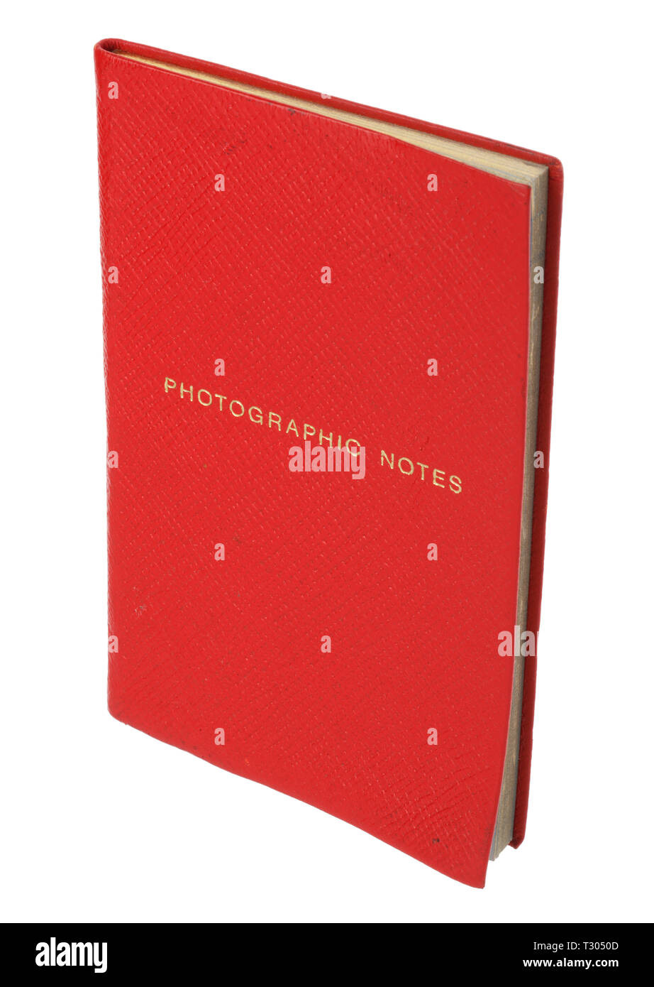 Small notebook to log photographic details such as film type, shutter ...