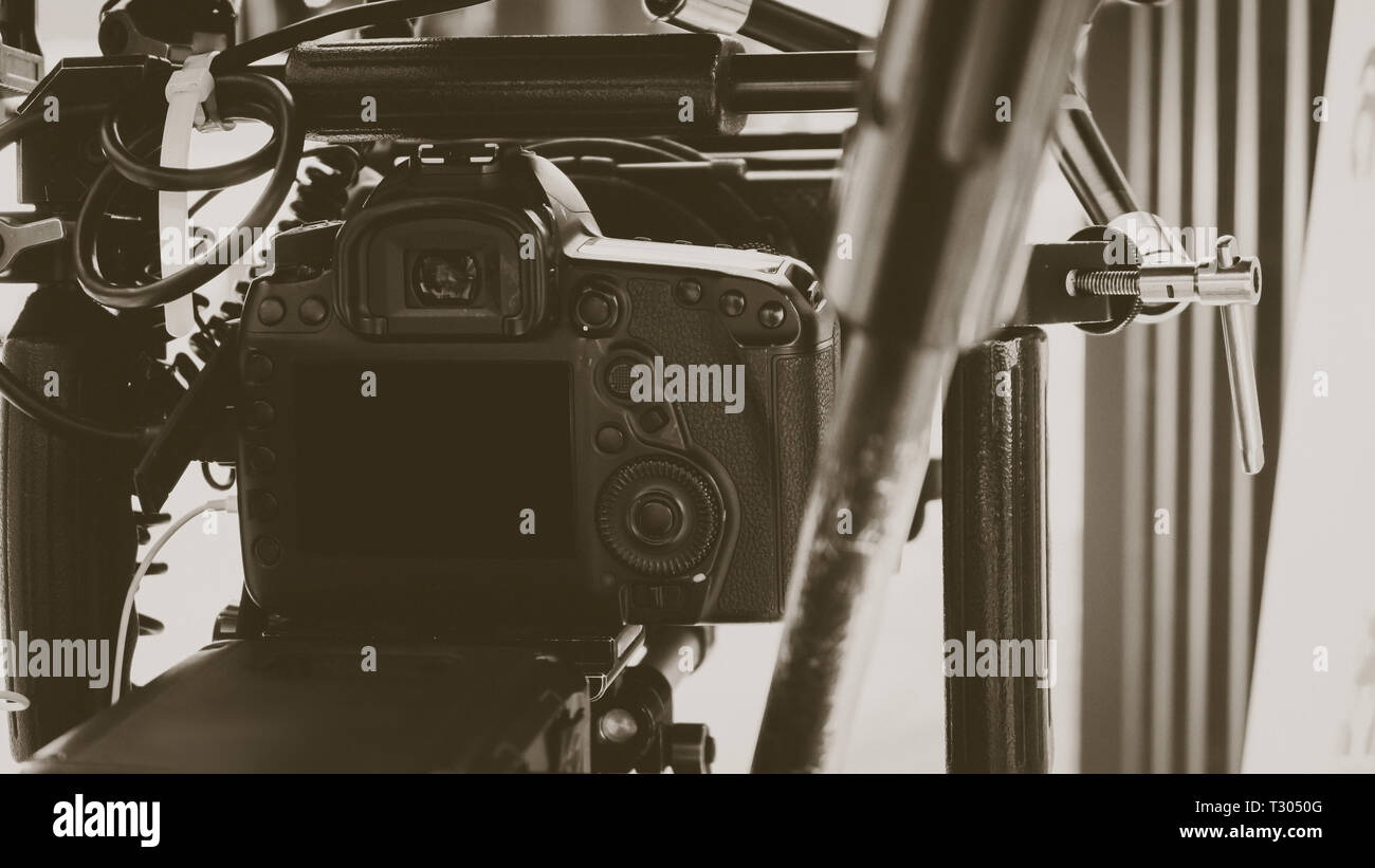 Behind the scenes background Stock Photo - Alamy