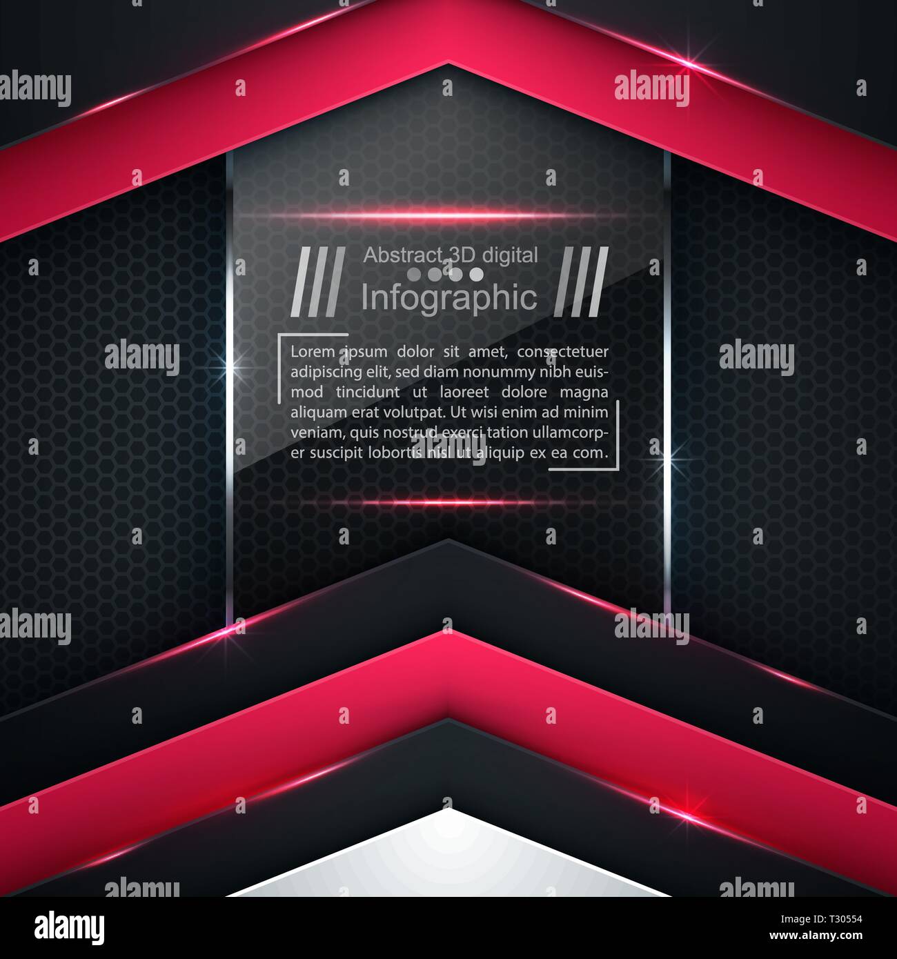 Business paper template - origami background. Vector eps 10 Stock ...