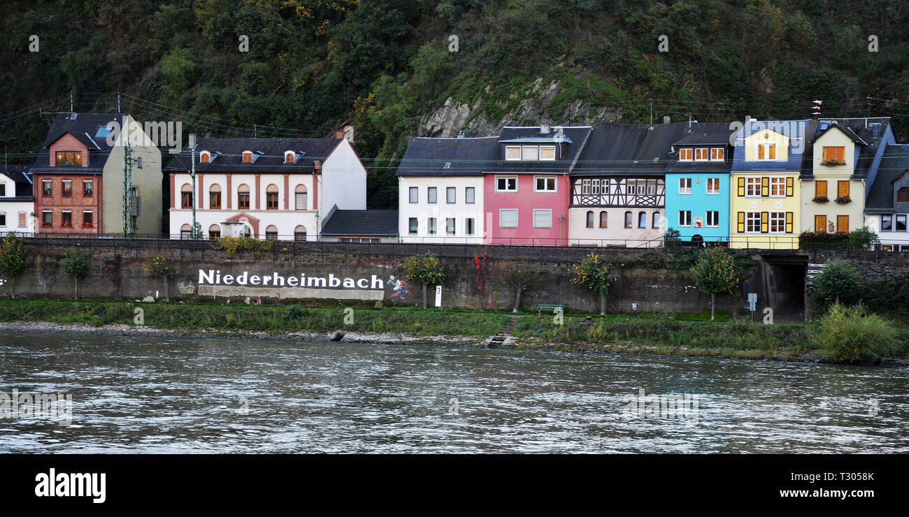 Town Is Located On The Route Of The Castles High Resolution Stock ...