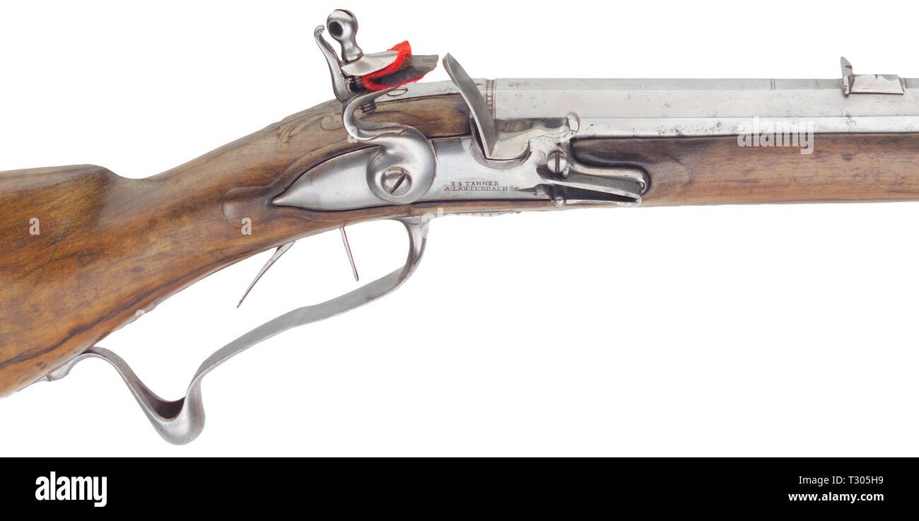 Civil long arms, flintlock and caplock, flintlock rifle, I.S. Danner ...