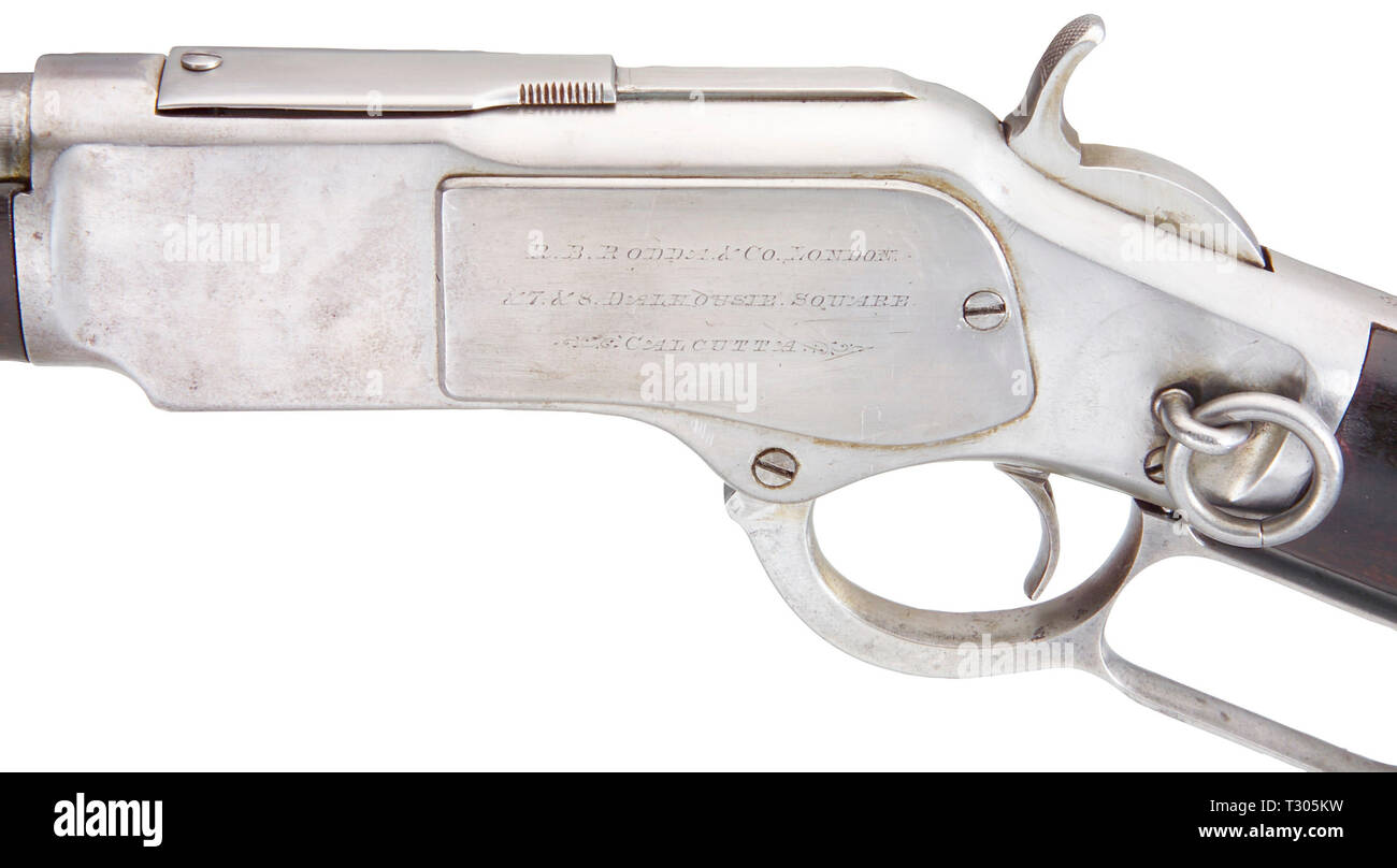 Winchester rifle 1873 hi-res stock photography and images - Alamy