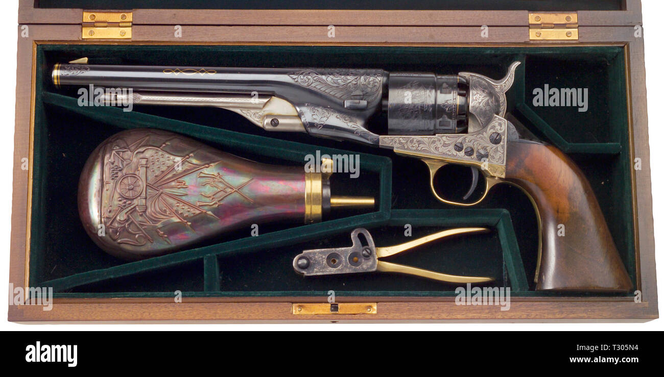 Small arms, revolver, Colt Army Model 1860, caliber .44, Additional ...