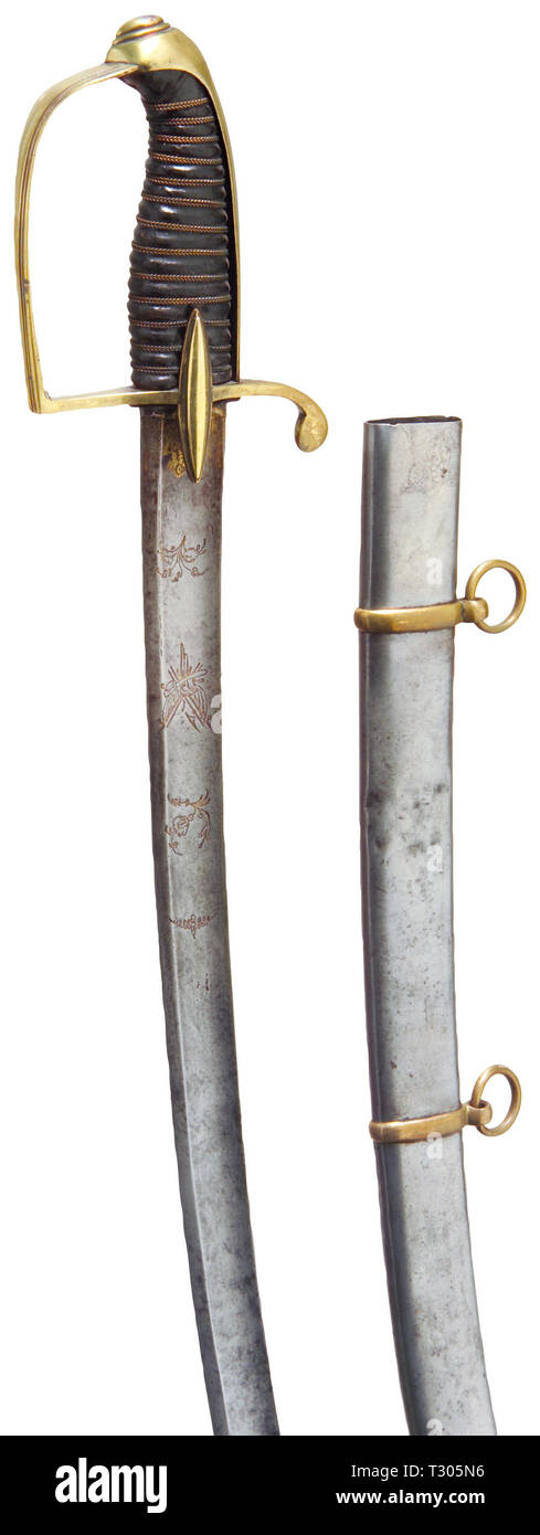 weapons, swords, backsword, sabre, 19th century, Additional-Rights ...