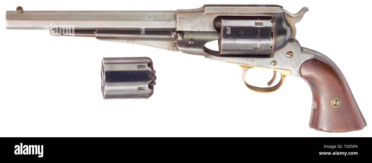 Remington revolver Cut Out Stock Images & Pictures - Alamy