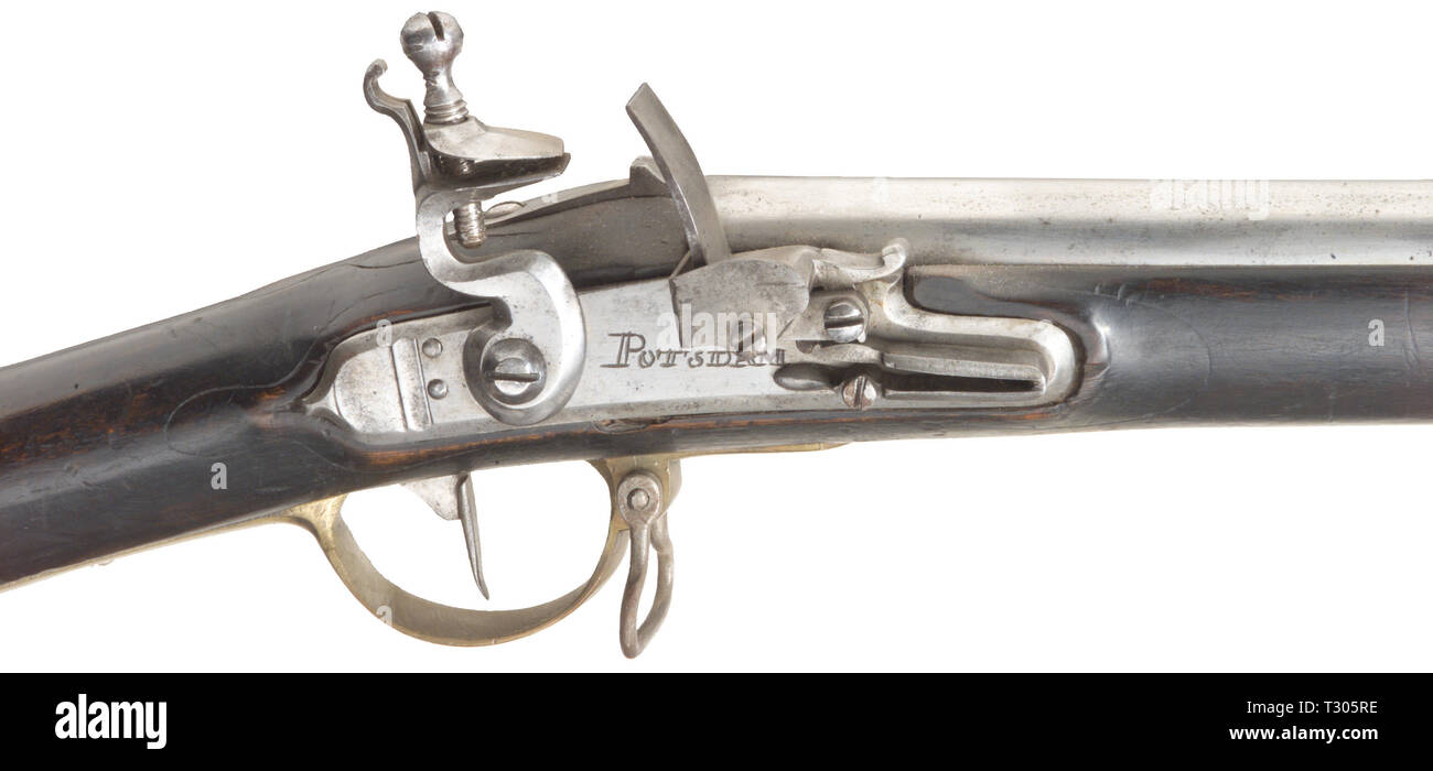 SERVICE WEAPONS, PRUSSIA, flintlock military rifle M 1801 so-called ...