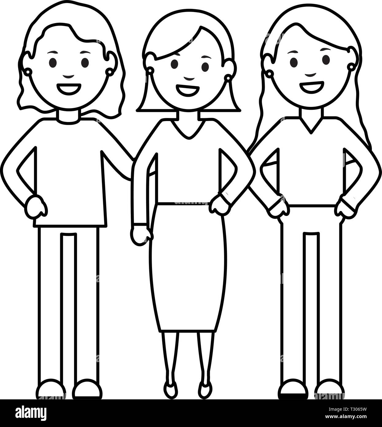 Group Clipart Black And White