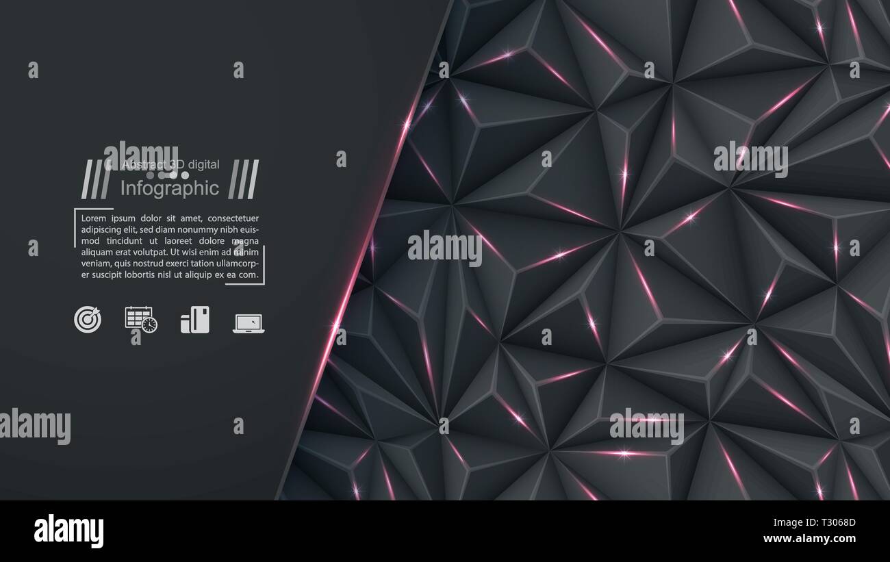 Business paper template - origami background. Vector eps 10 Stock ...