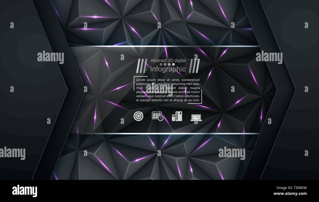 Business paper template - origami background. Vector eps 10 Stock ...