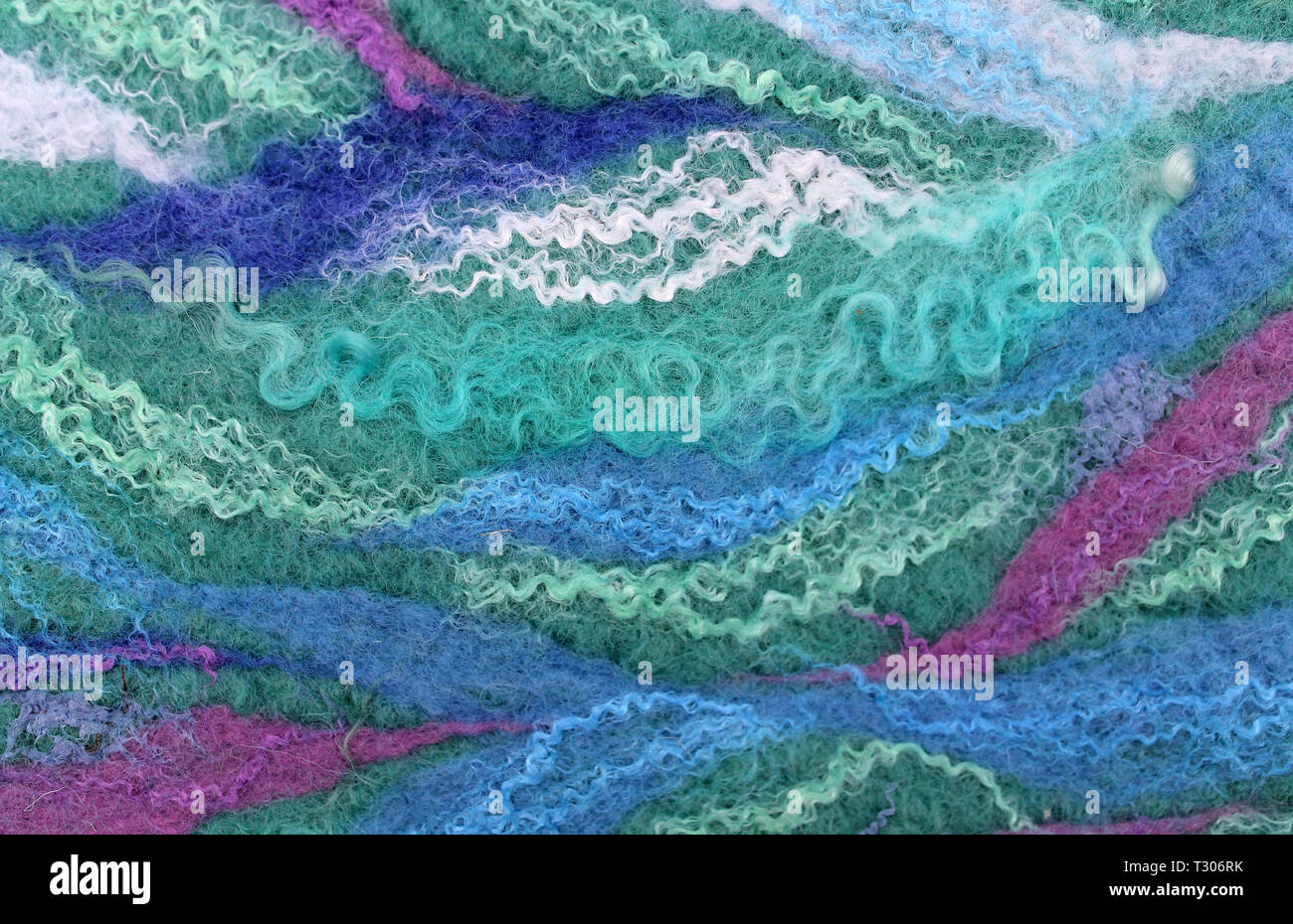 hand-made felt background texture, wool texture, handmade textile Stock ...