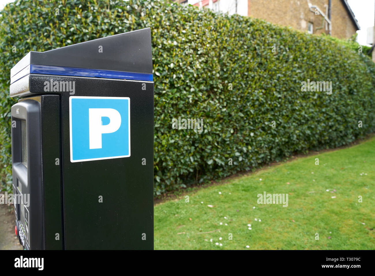 Paid park parking meter parking hi-res stock photography and images - Alamy