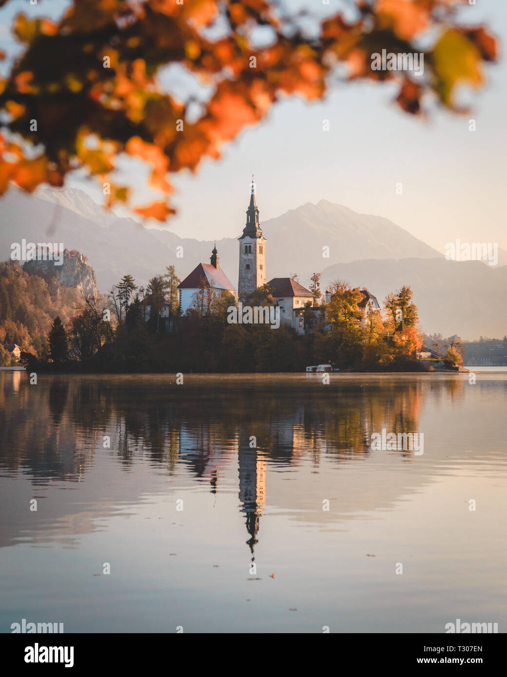 Spring at lake bled hi-res stock photography and images - Alamy