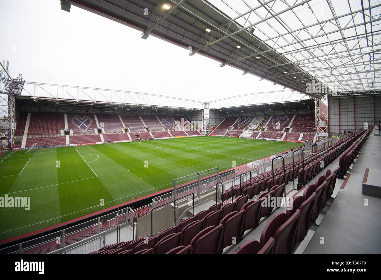 Tynecastle park hi-res stock photography and images - Alamy