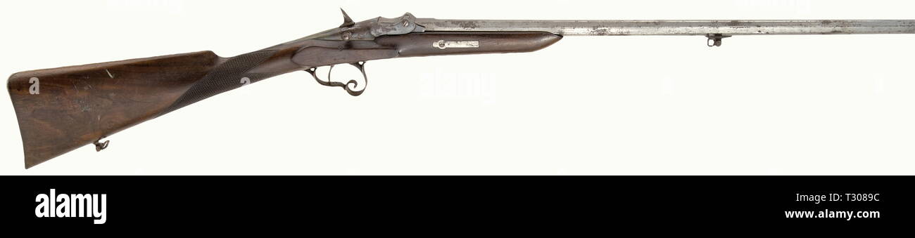 Civil long arms, modern systems, Flobert double action rifle, circa ...