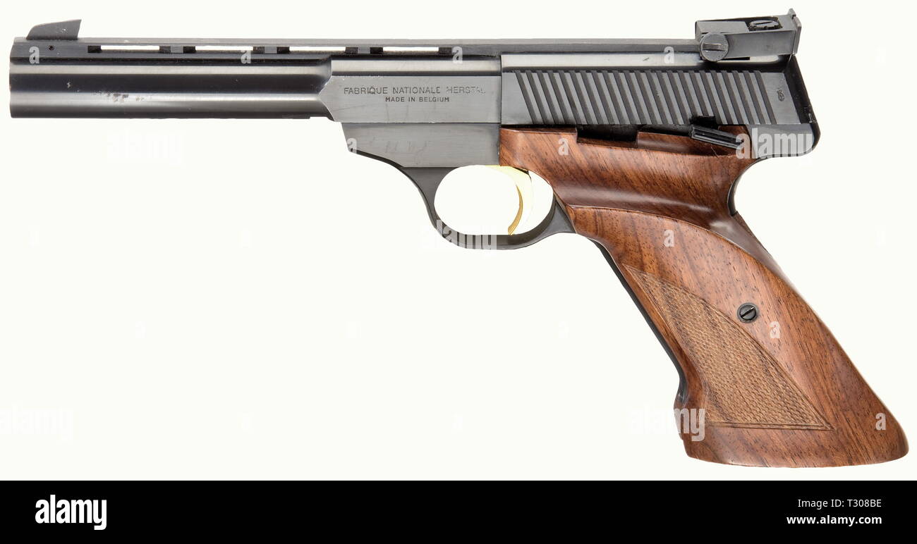 Shooting sports, pistols, Belgium, Fabrique Nationale FN Match 150 ...