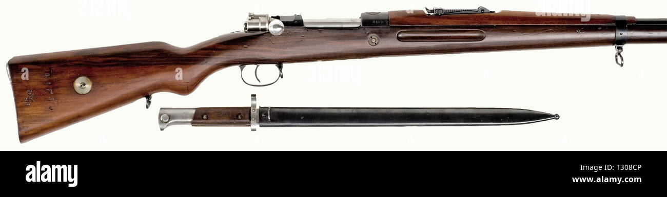 SERVICE WEAPONS, PERSIA, rifle model 38 (rifle 98, Persian contract ...