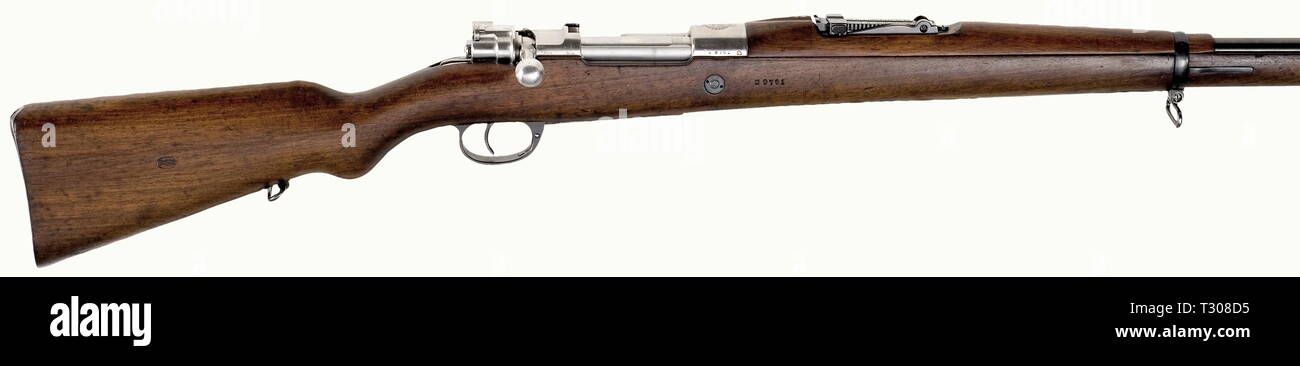 SERVICE WEAPONS, ARGENTINA, rifle model 1909, calibre 7,65 Arg, number ...