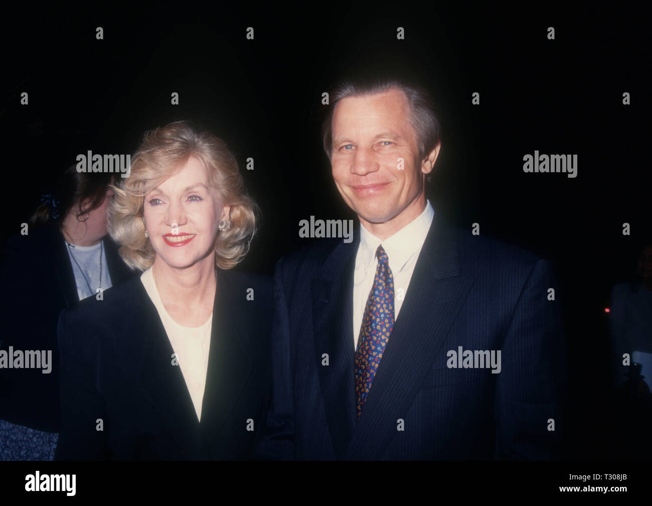 BEL-AIR, CA - MARCH 14: Actor Michael York and wife Pat York attend ...