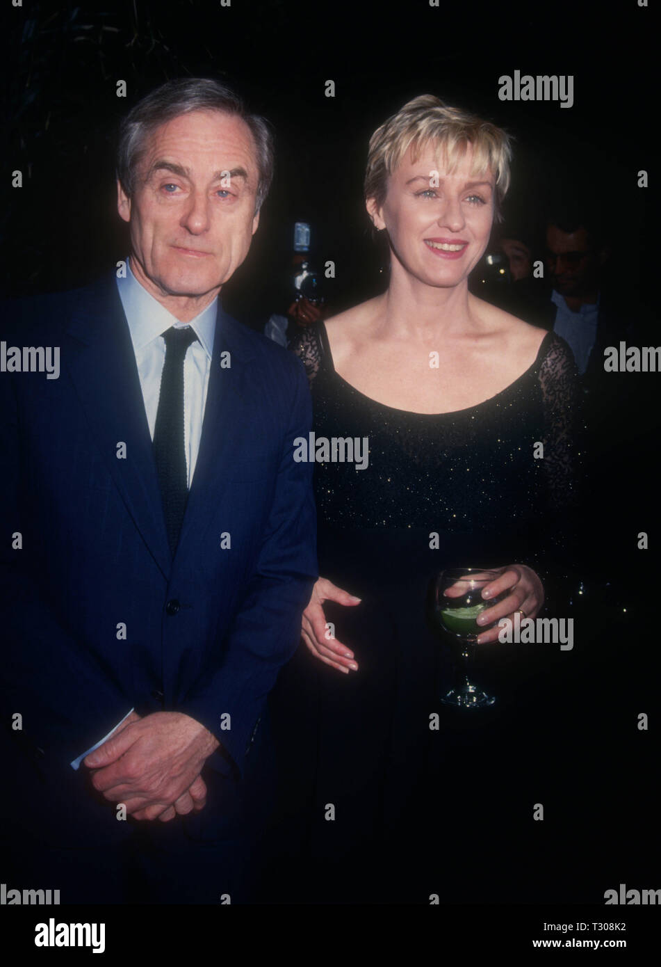 BEL-AIR, CA - MARCH 14: Journalist Harold Evans and Tina Brown attend ...