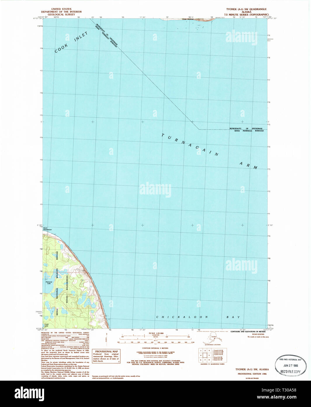 Sw alaska map hi-res stock photography and images - Alamy