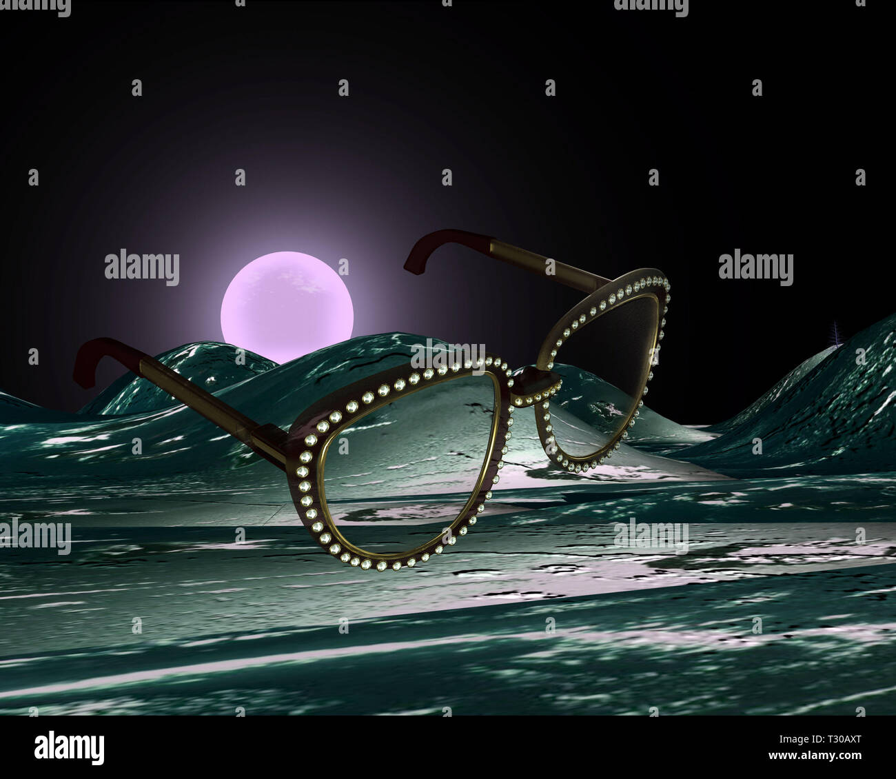 Spectacles according to face shape hi-res stock photography and images ...