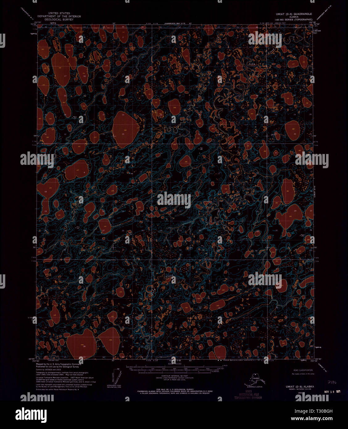 Umiat alaska map hi-res stock photography and images - Alamy