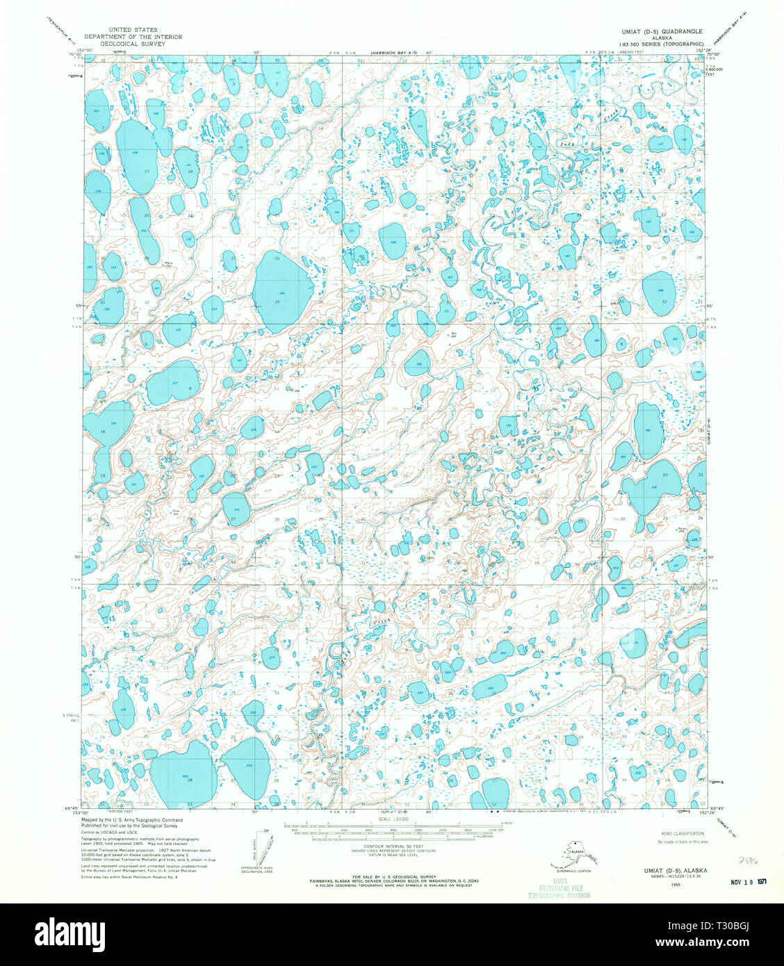 Umiat alaska map hi-res stock photography and images - Alamy