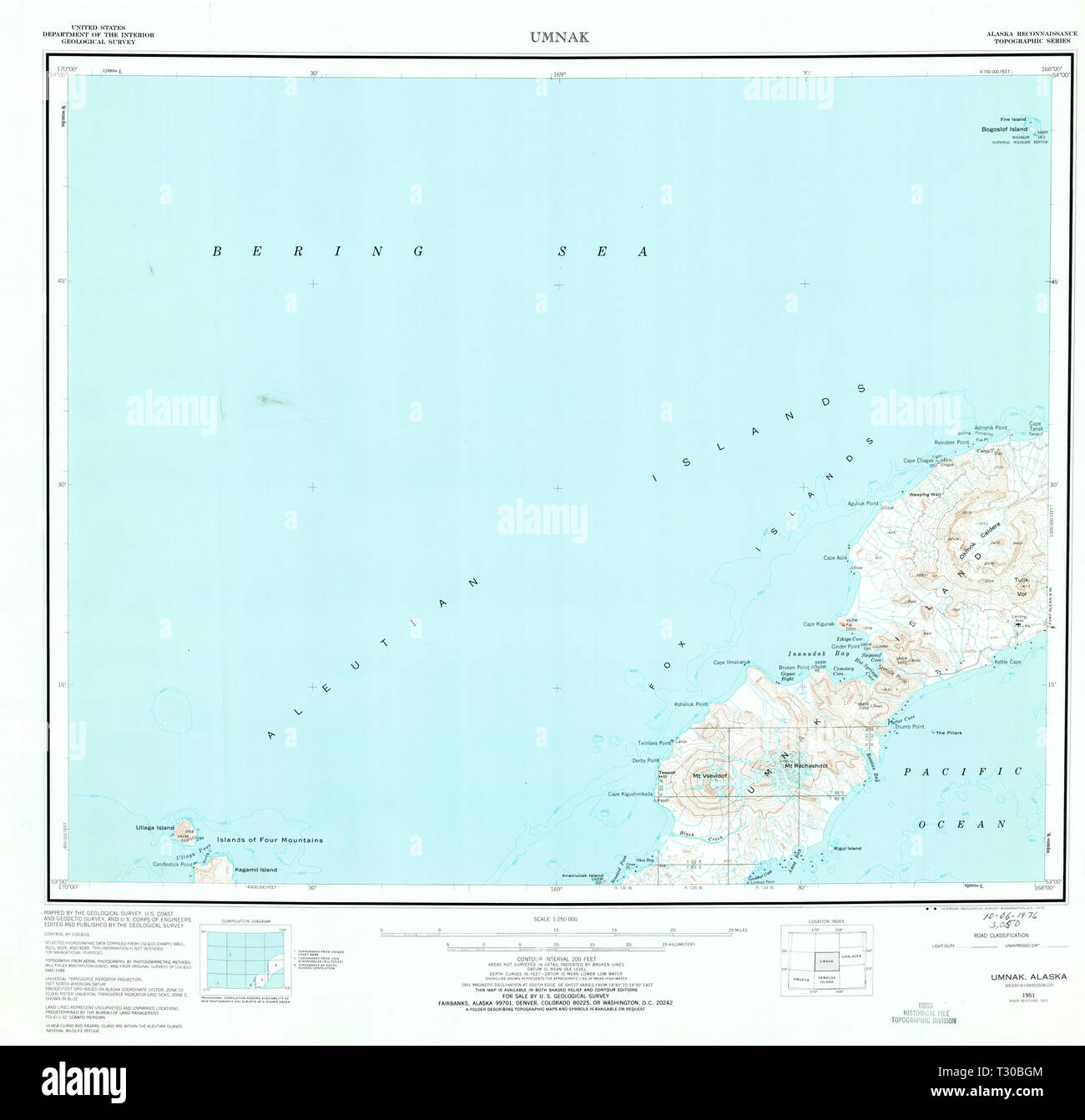 Umnak hi-res stock photography and images - Alamy