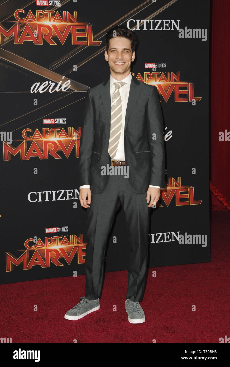 Film Premiere Captain Marvel Featuring: Jeff Ward Where: Los Angeles ...