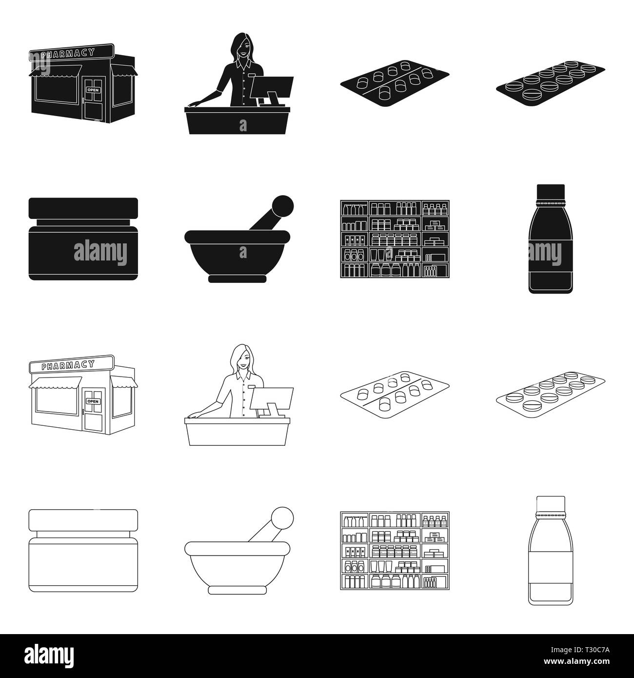 pharmacist,pill,bottle,doctor,pack,plastic,bowl,building,druggist ...