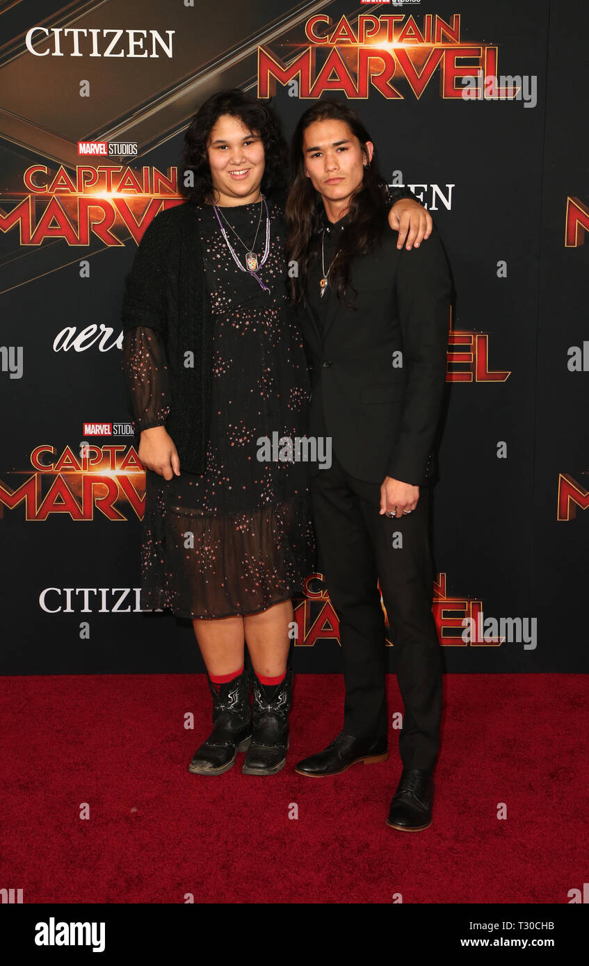 The world premiere of Marvel Studios’ “Captain Marvel,” Featuring: Sage ...
