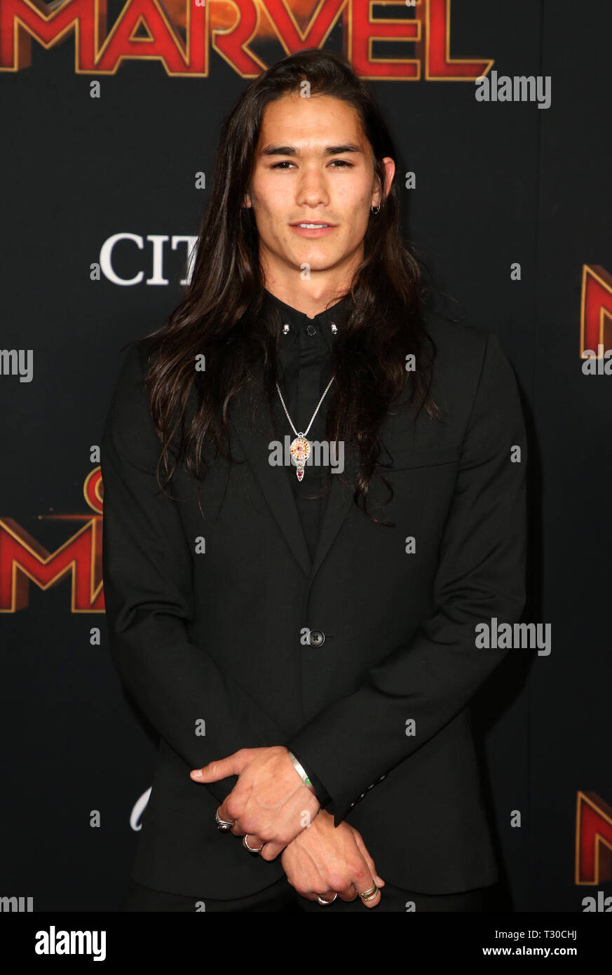 The world premiere of Marvel Studios’ “Captain Marvel,” Featuring: Sage ...