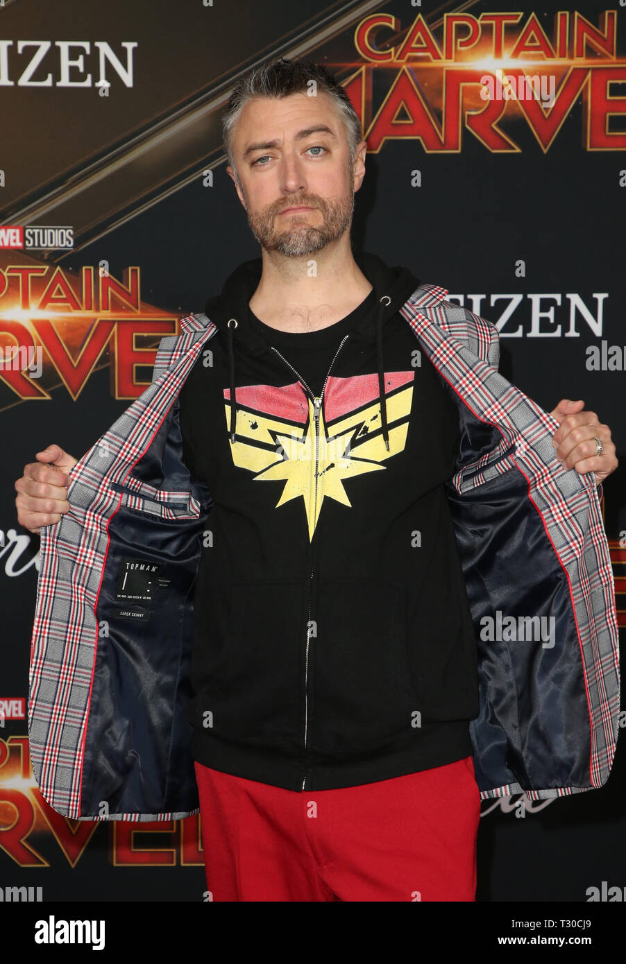 The world premiere of Marvel Studios’ “Captain Marvel,” Featuring: Sean ...