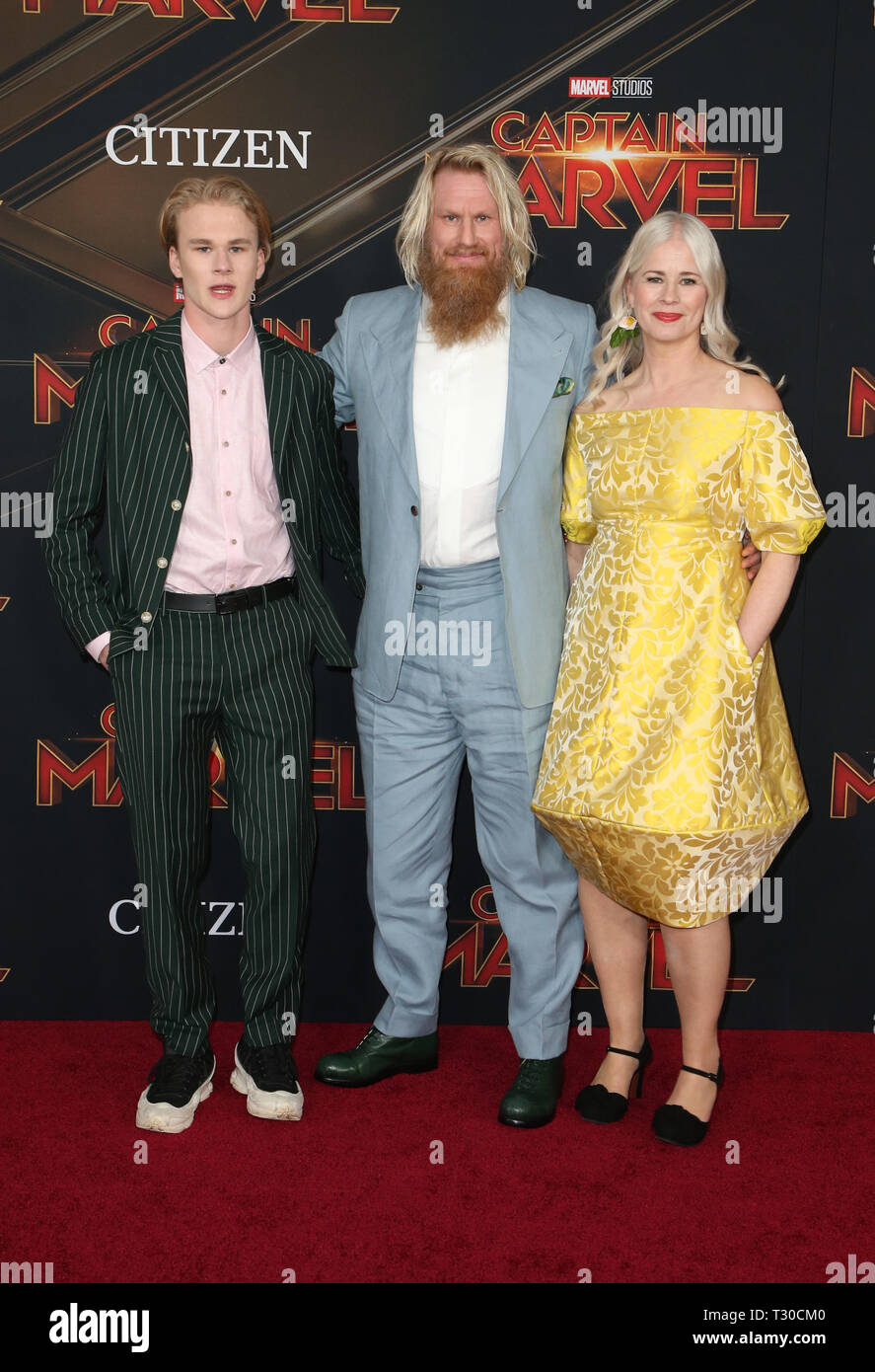 The world premiere of Marvel Studios’ “Captain Marvel,” Featuring ...