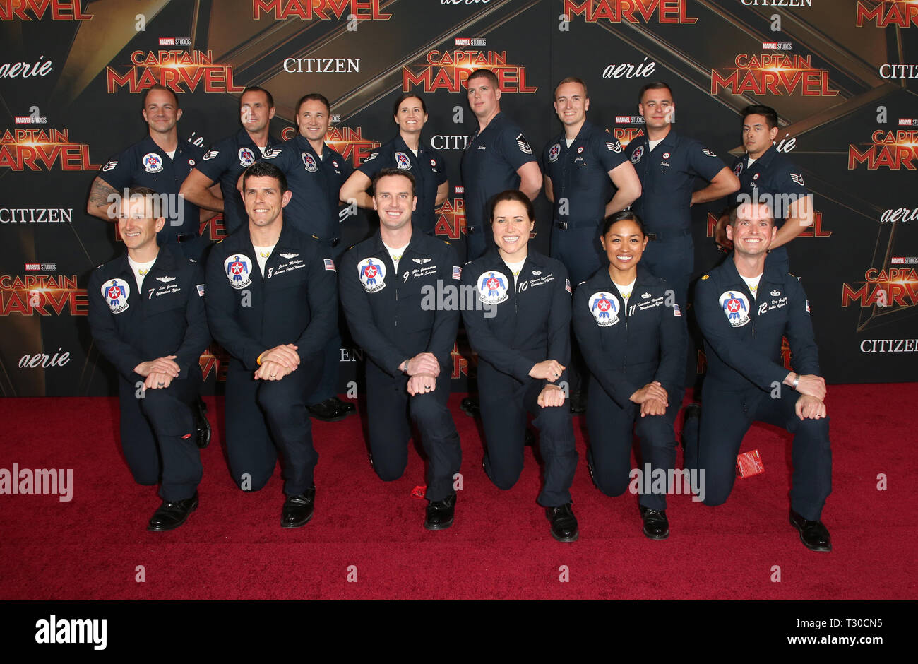 The world premiere of Marvel Studios’ “Captain Marvel,” Featuring: US ...