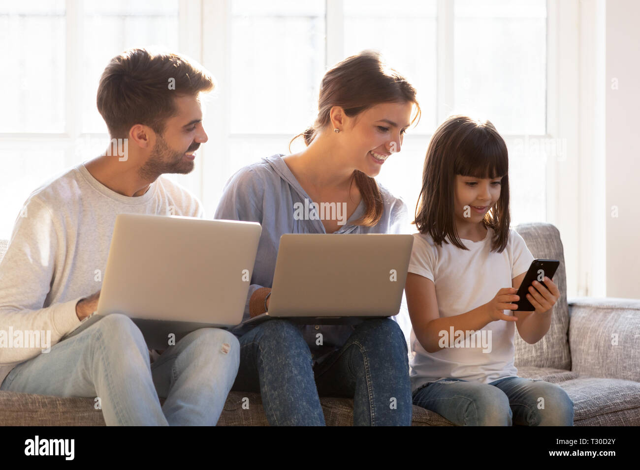 Digital addiction internet watching hi-res stock photography and images ...