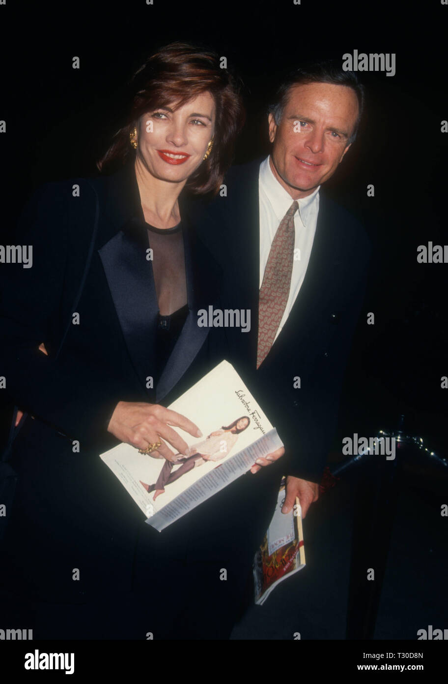 BEL-AIR, CA - MARCH 14: Actress Anne Archer and husband producer Terry ...