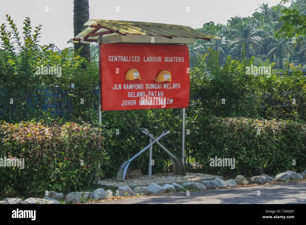 Centralised labour quarters, Kampung Sungai Melayu, Iskandar Puteri ...