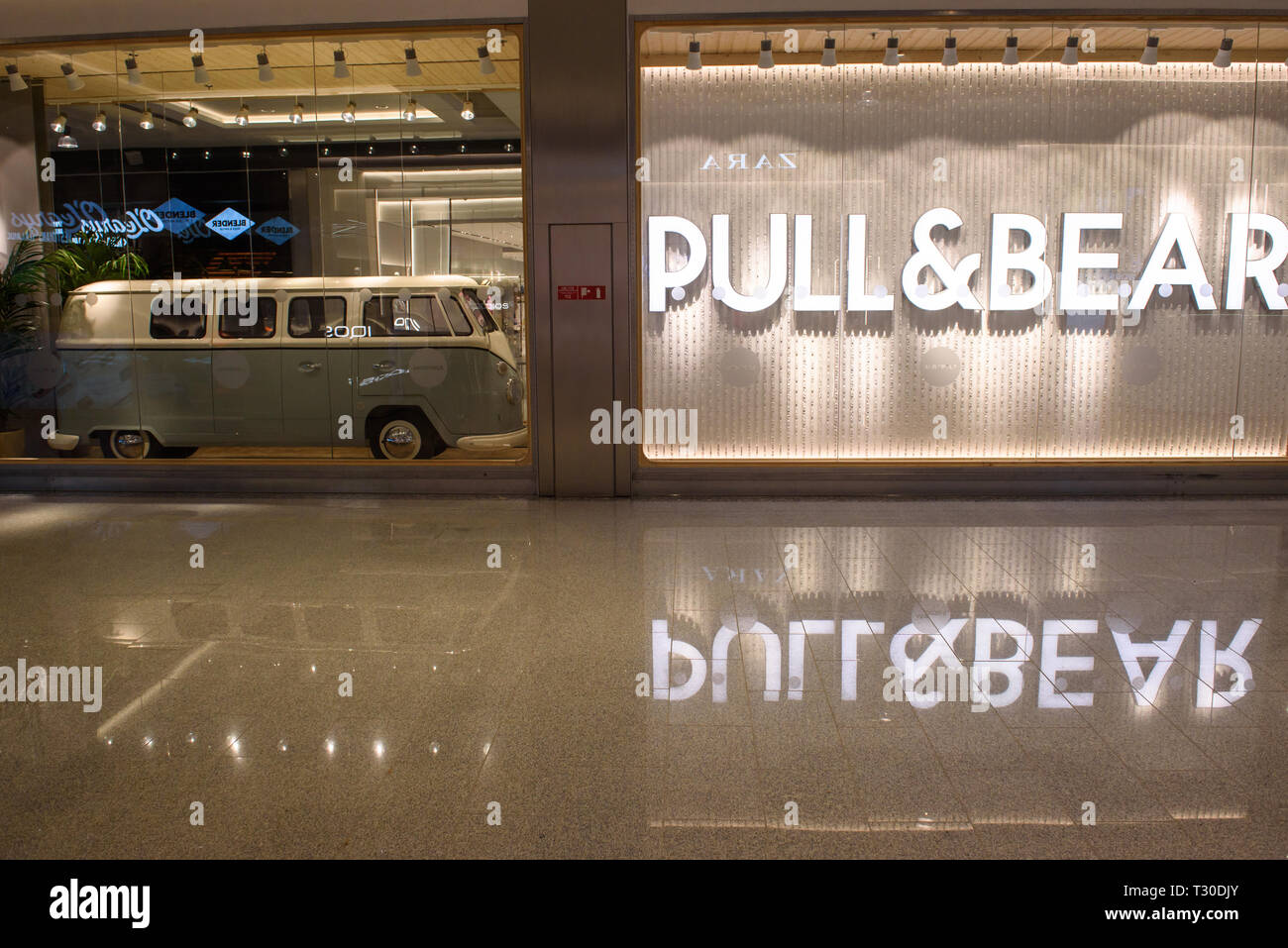 04.04.2019. RIGA, LATVIA. Official opening of biggest shopping centre ...