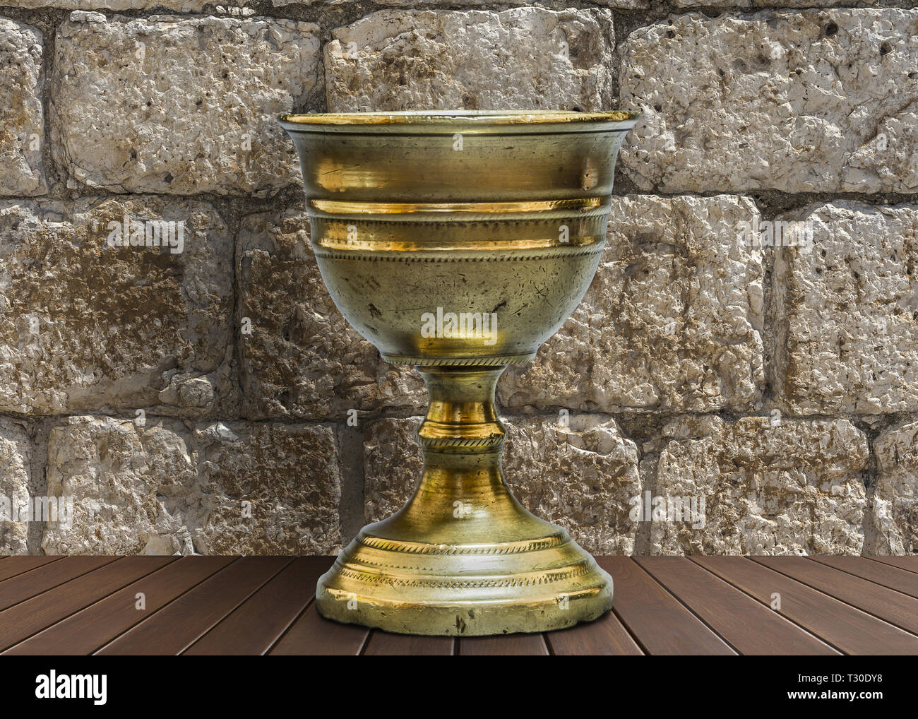 Holy grail chalice in hi-res stock photography and images - Alamy