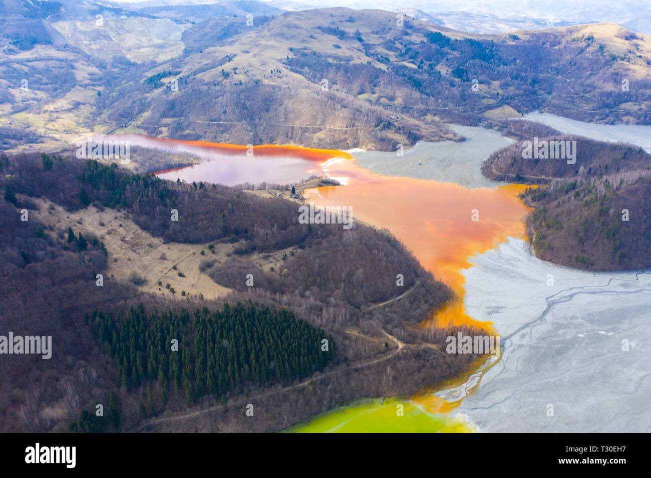 Geamana, romania aerial hi-res stock photography and images - Alamy