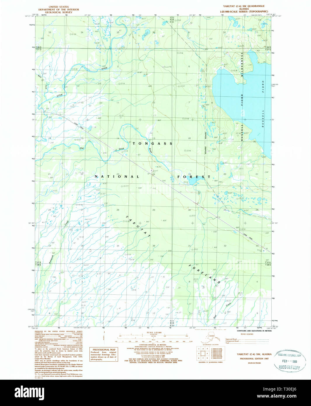Sw alaska map hi-res stock photography and images - Alamy